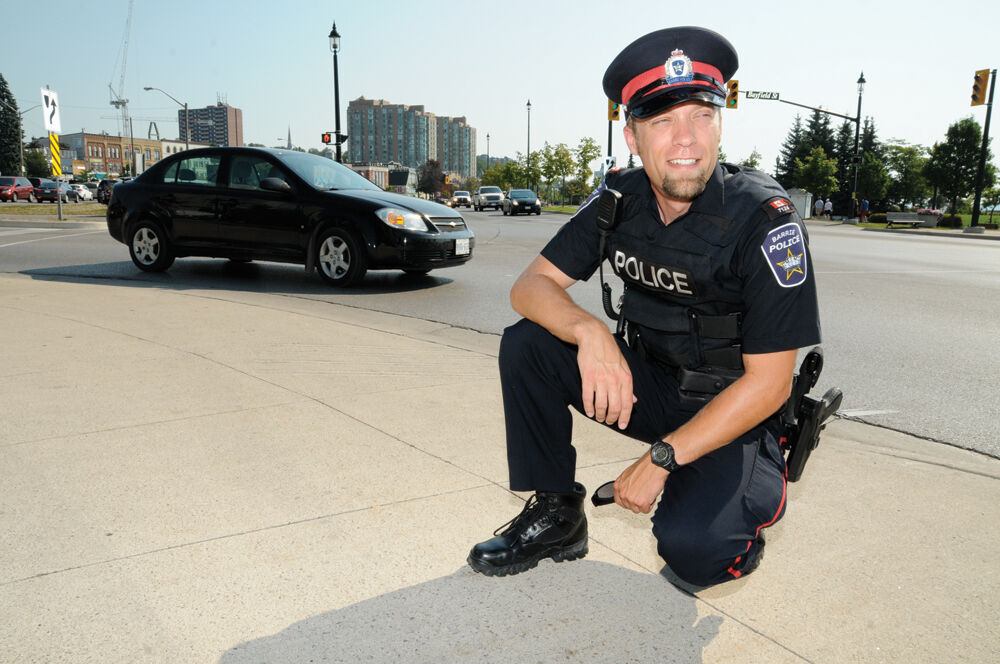 Watch where you walk in Barrie