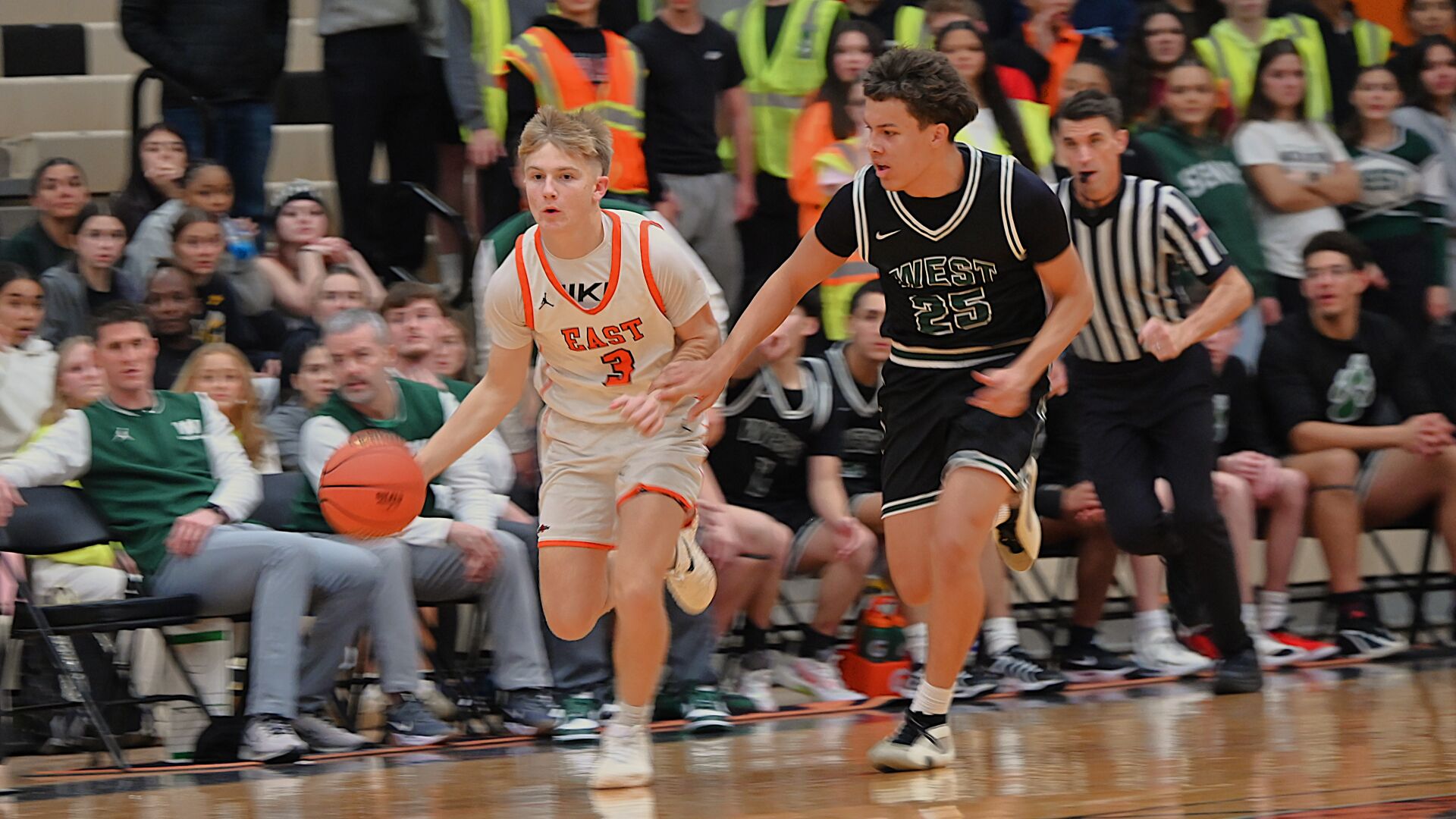 PHOTOS: West at East, boys and girls basketball