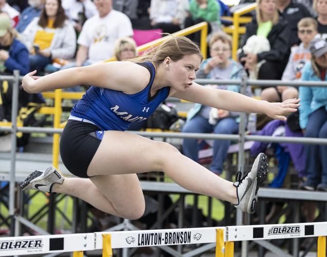 Girls prep track & field: Mesz leads Lawton-Bronson's effort at state ...