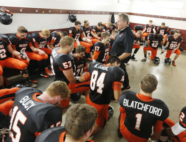 East High Black Raiders observe rituals before each game