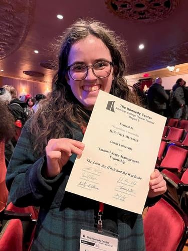 Dordt student honored with Kennedy Center Theatre fellowship
