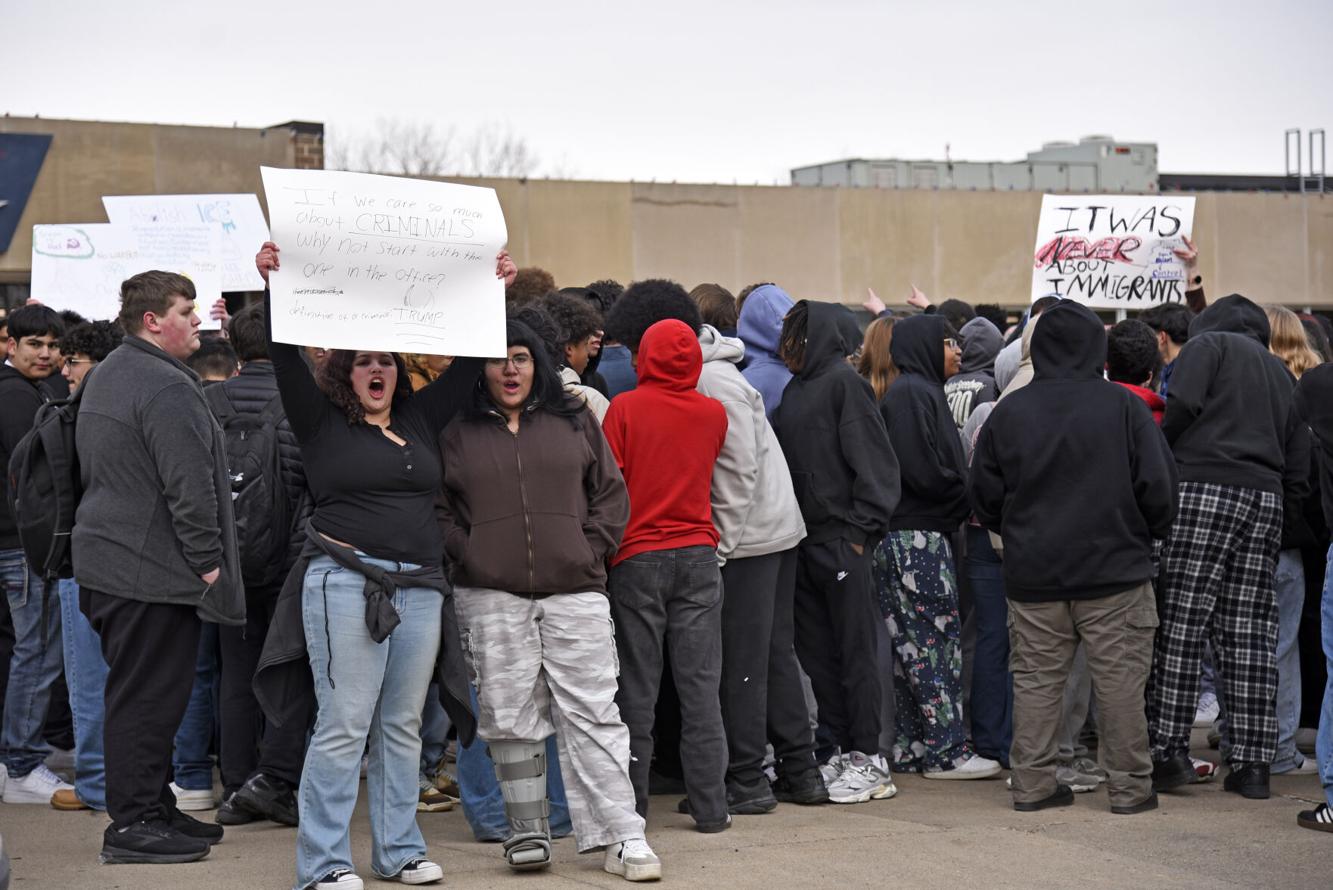 PHOTOS: North High School students participate in national walkout