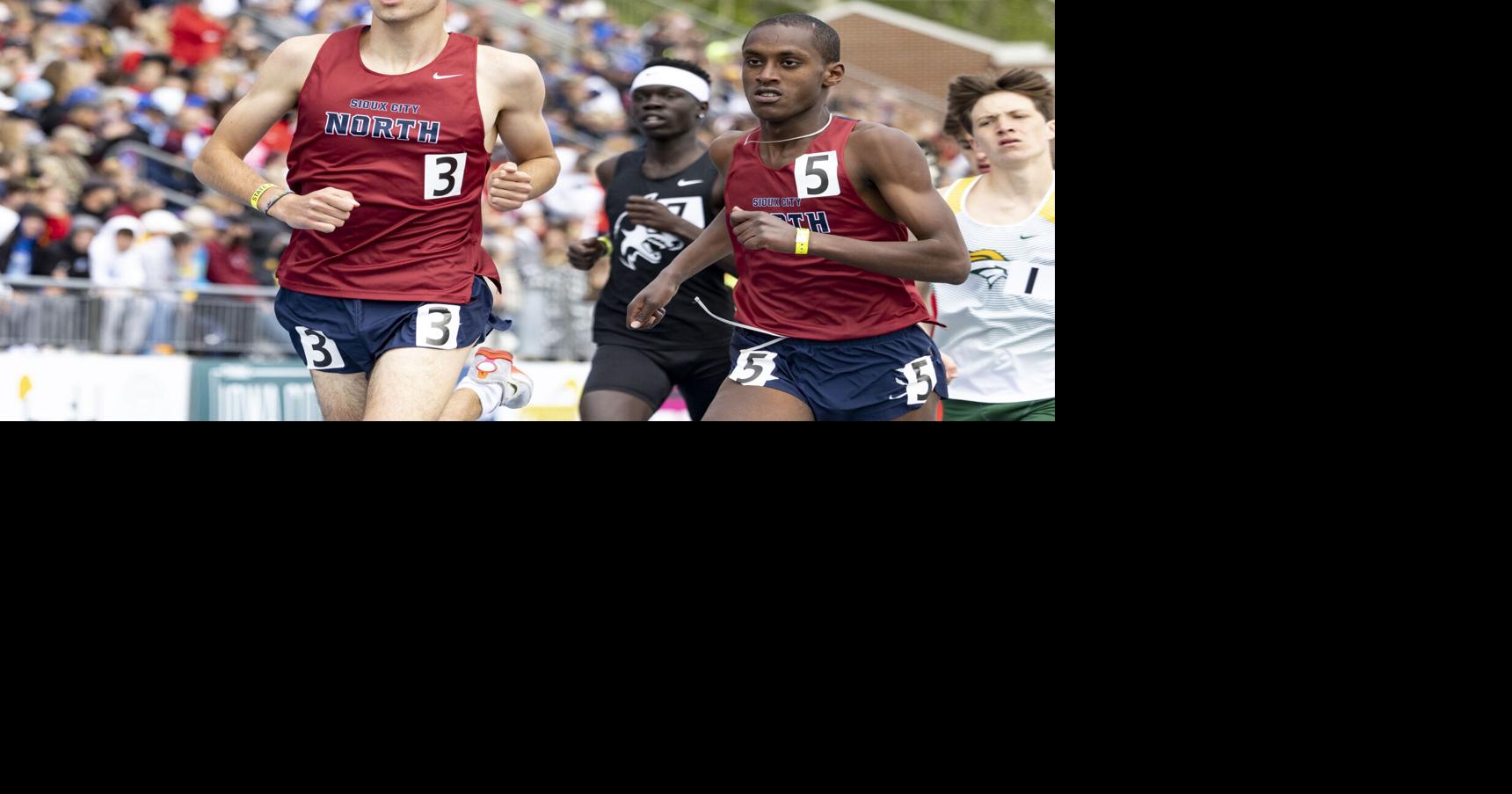 Gabe Nash, Yemane Kifle lead Sioux City North to gold and silver in ...