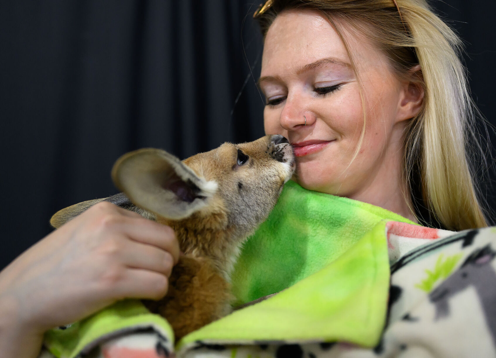 Owner hopes kangaroos help jumpstart love for animals
