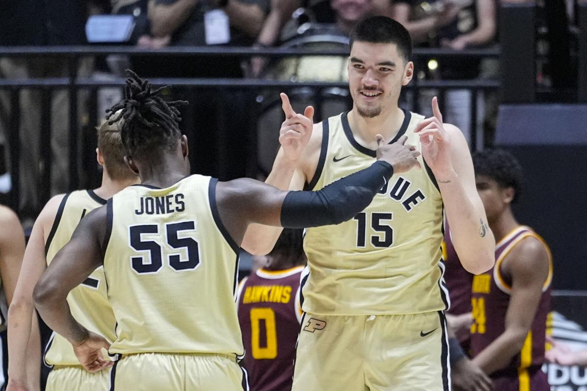No. 2 Purdue rallies from 10 down, tops Minnesota