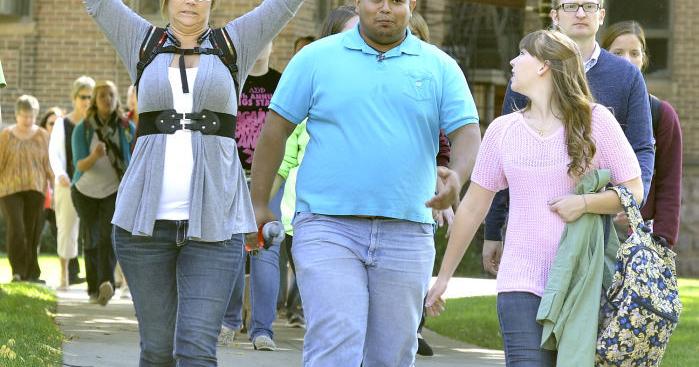 Photos: Morningside College Healthiest State walk