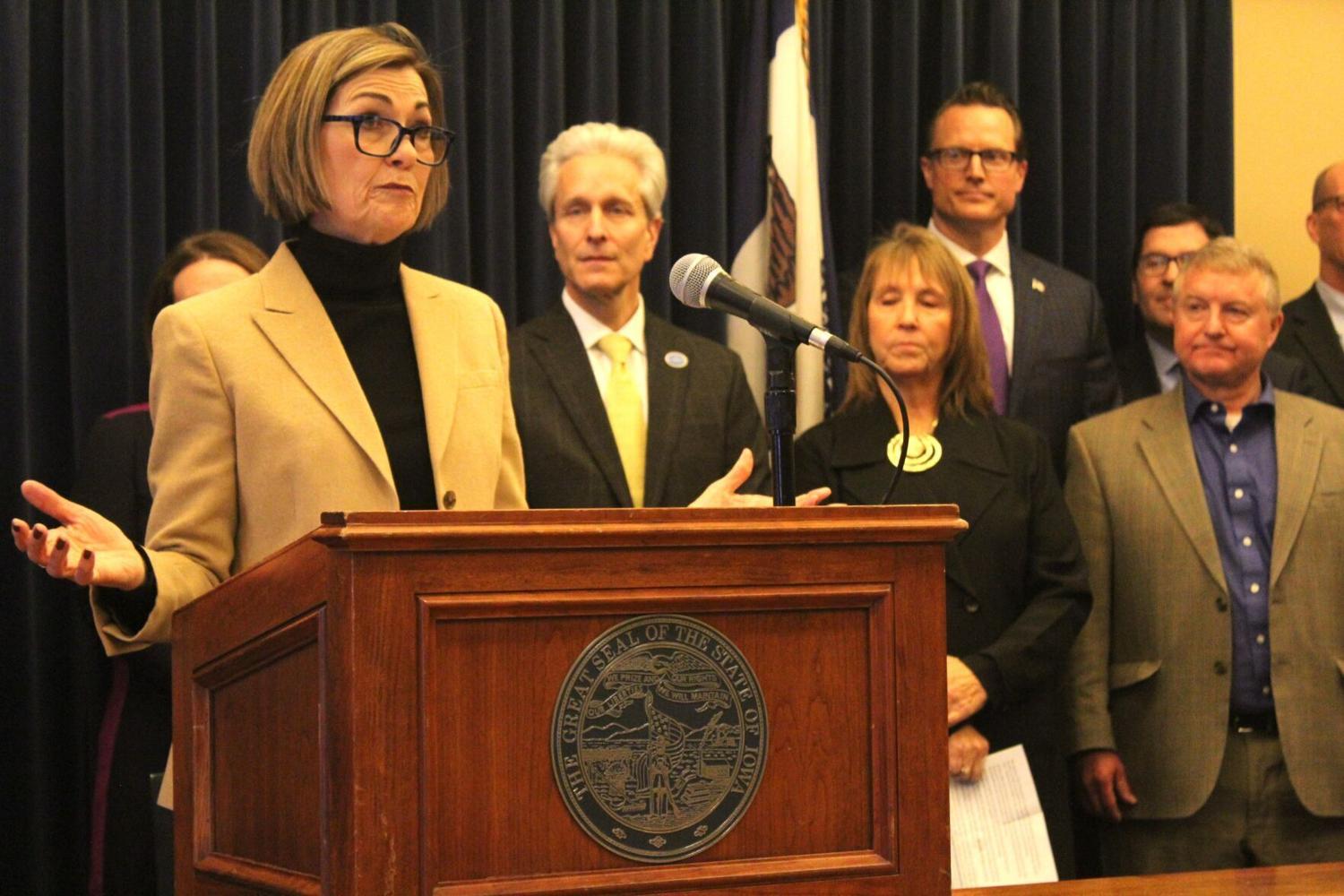 Reynolds declares 'Lutheran Services in Iowa Day' as layoffs, federal ...