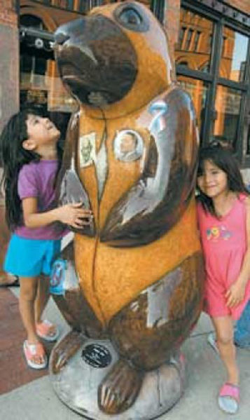 150 ICONS: Prairie dogs popped up during Sioux City Art Center project