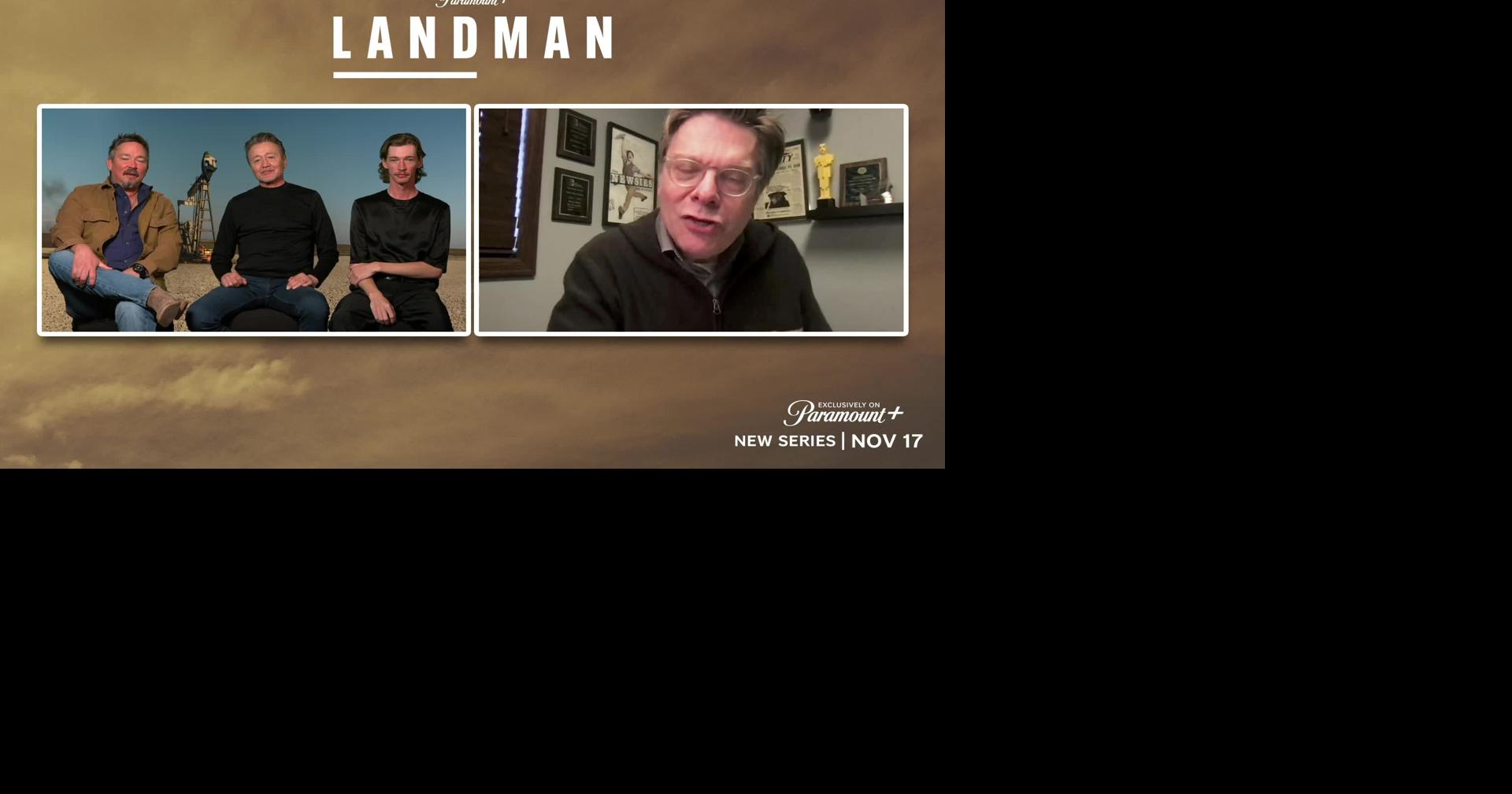 Landman actors James Jordan, Mark Collie and Jacob Lofland talk about ...