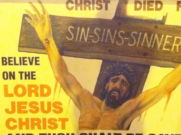 Questions with a street corner evangelist