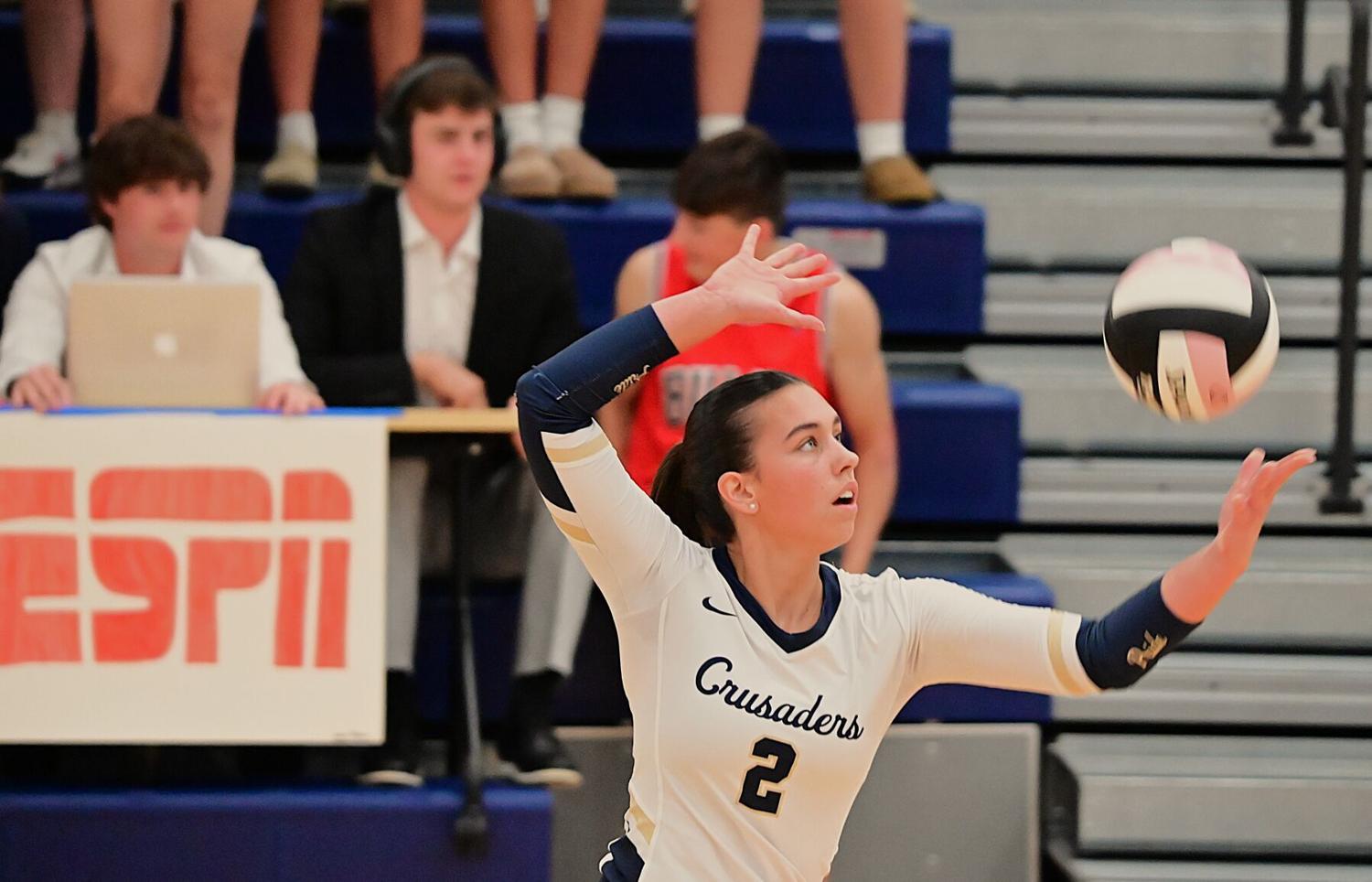 Heelan volleyball sweeps SB-L as individual acclaim adds up