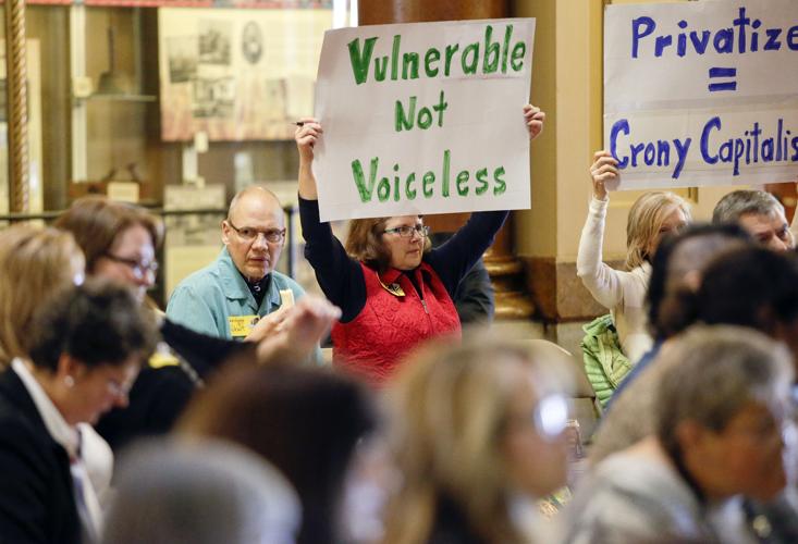 Tempers fly as lawmakers hear fears about Iowa Medicaid changes