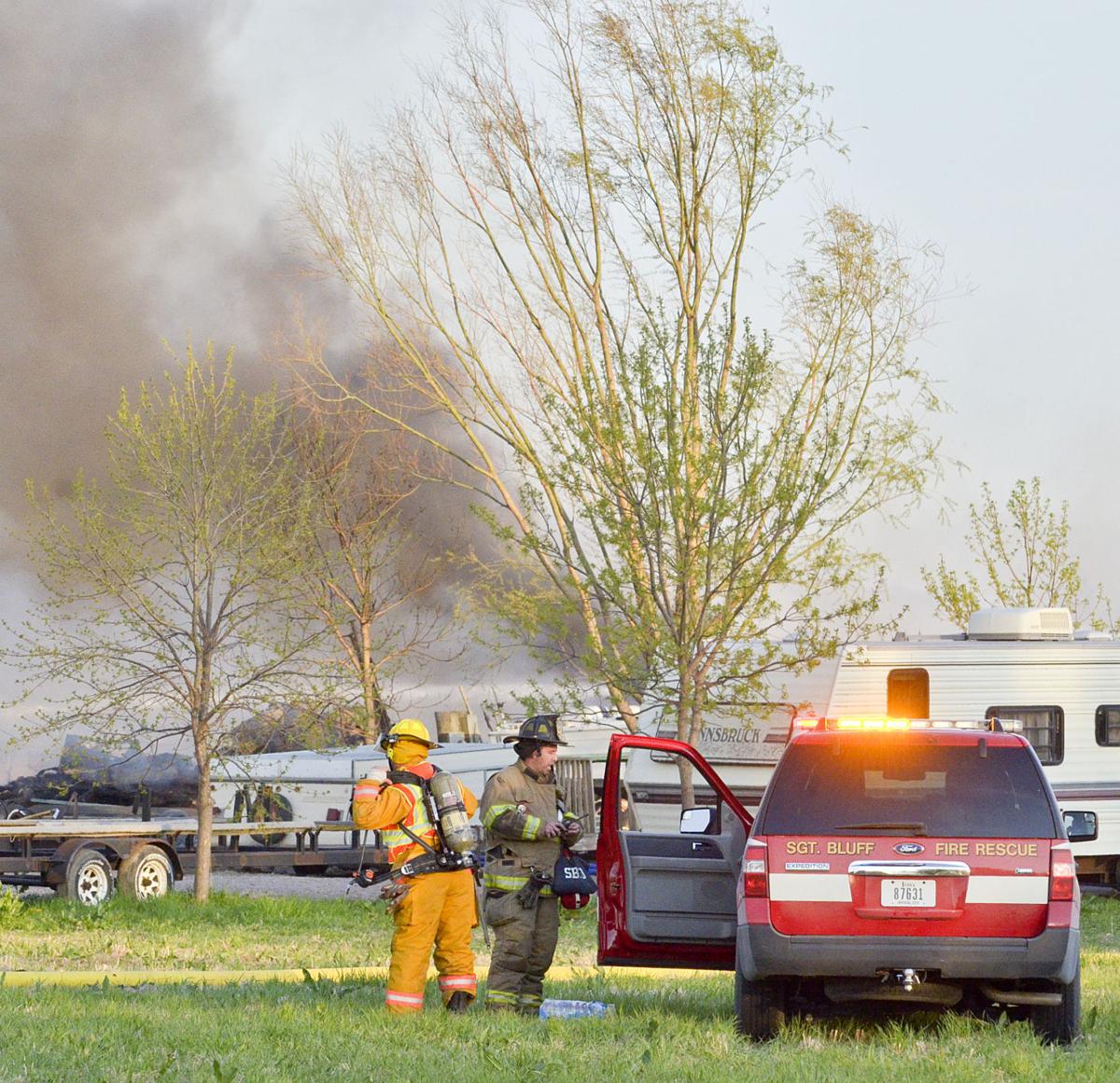 Photos: Sergeant Bluff Fire 04/30/2015