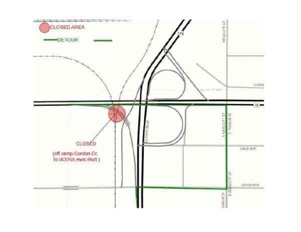 More closures planned during Gordon Drive project