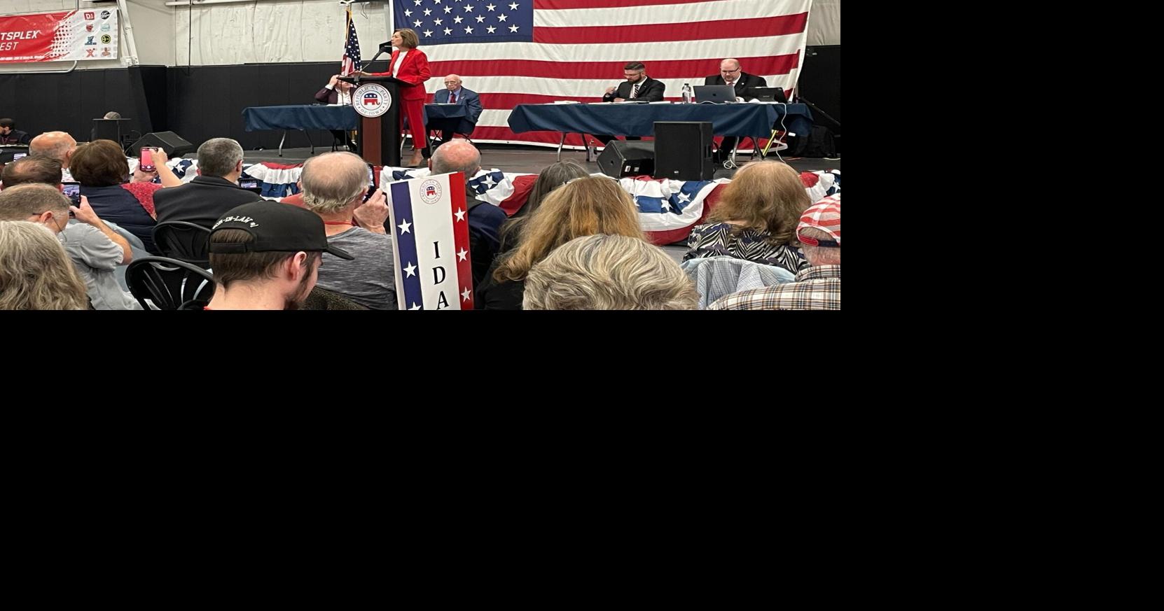Iowa Republicans call to rally around Trump at state convention
