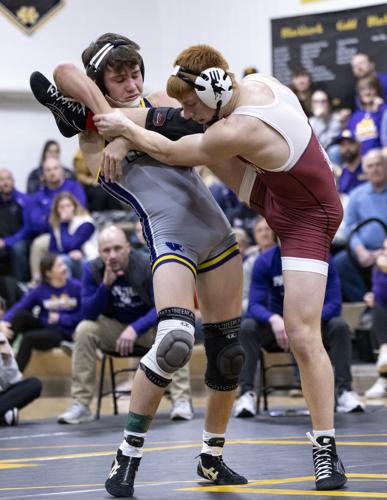 Wrestling regionals at Hinton