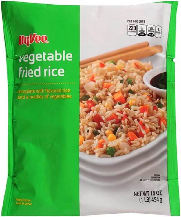 Hy-Vee recalling potentially contaminated frozen fried rice | Local ...