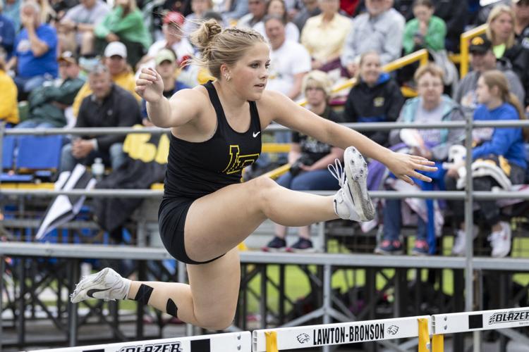 Girls prep track & field: Mesz leads Lawton-Bronson's effort at state ...