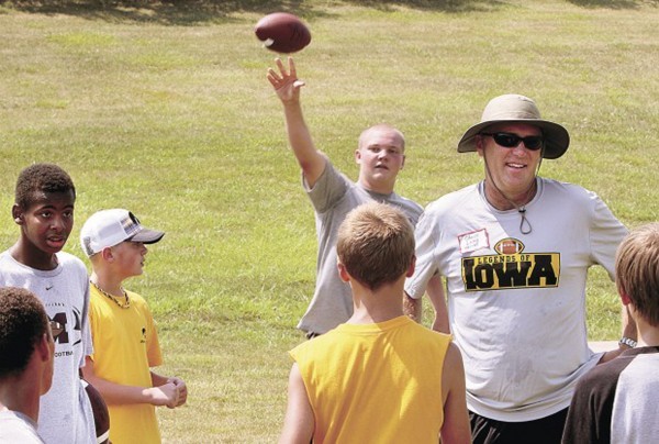 After losing job at Kansas, Chuck Long looks to recharge