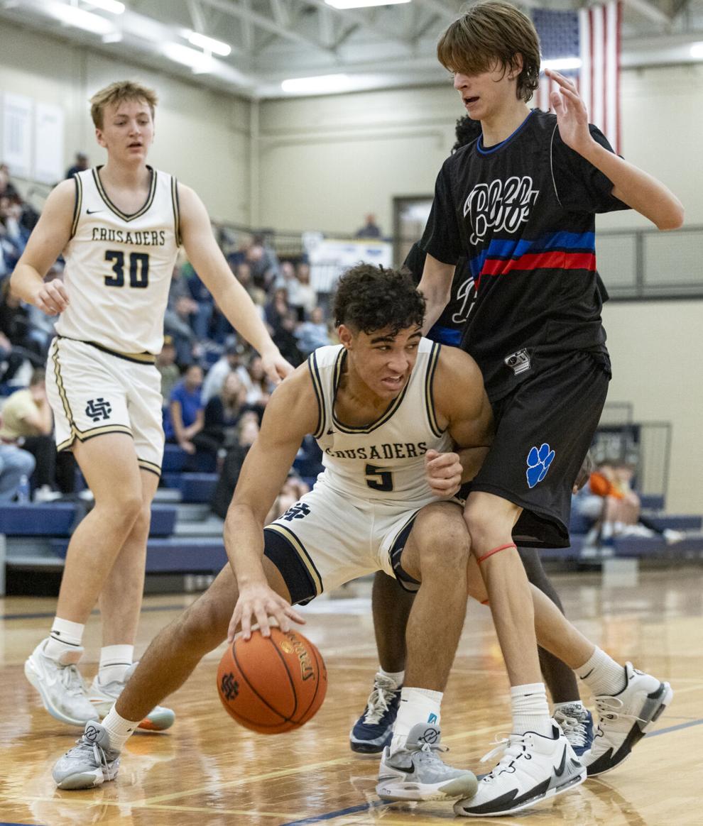 PHOTOS: Heelan vs Council Bluffs Lincoln basketball
