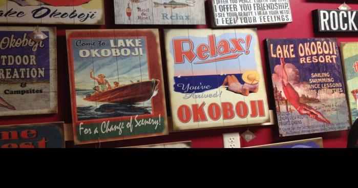 Okoboji, lake-themed souvenirs abound at shops
