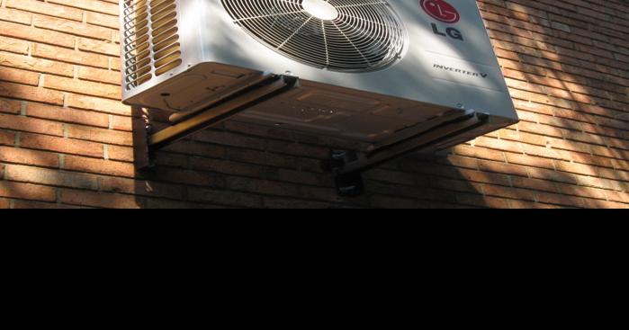 Mini-split air-conditioning system cools second-floor rooms