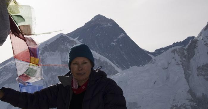 She climbed Mount Everest
