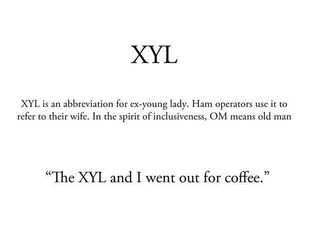 Know your ham radio lingo