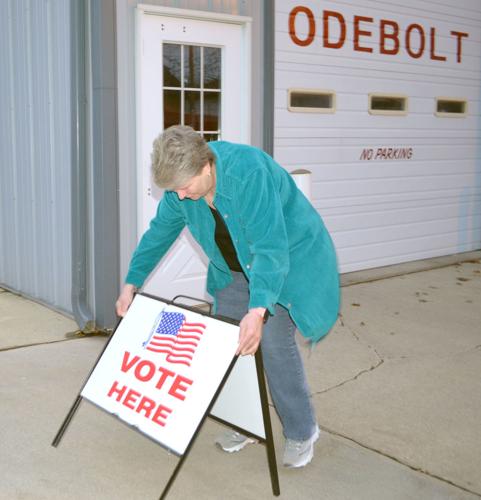 Steve King votes in Odebolt, ballots in two languages counted in BV County