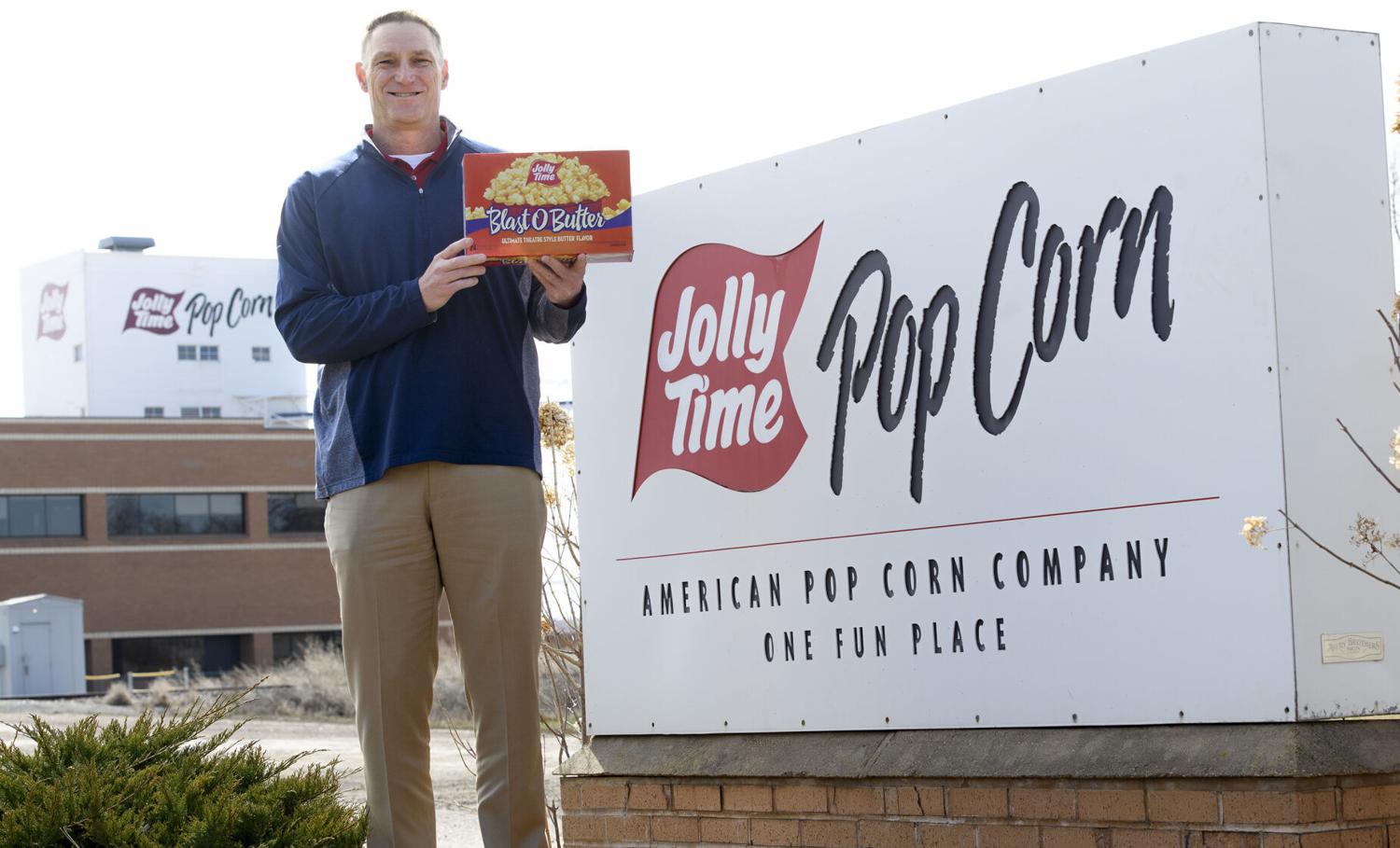 Jolly Time president Steve Huisenga talks popcorn