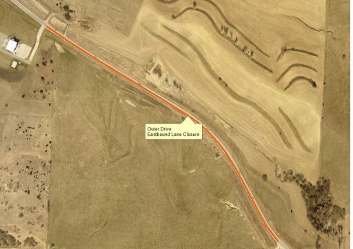 City announces Outer Drive lane closure