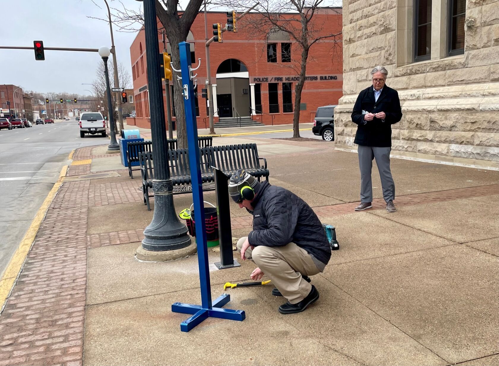 Five questions about ... repairing City Hall's iconic blue coat rack