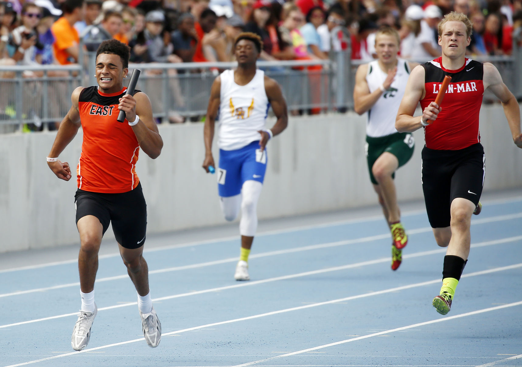 East Gets Disqualification Reversed To Win 4x200 Track and field East Gets Disqualification Reversed To Win 4x200 Track and field