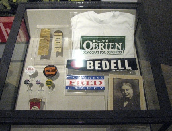 Political memorabilia brings history alive