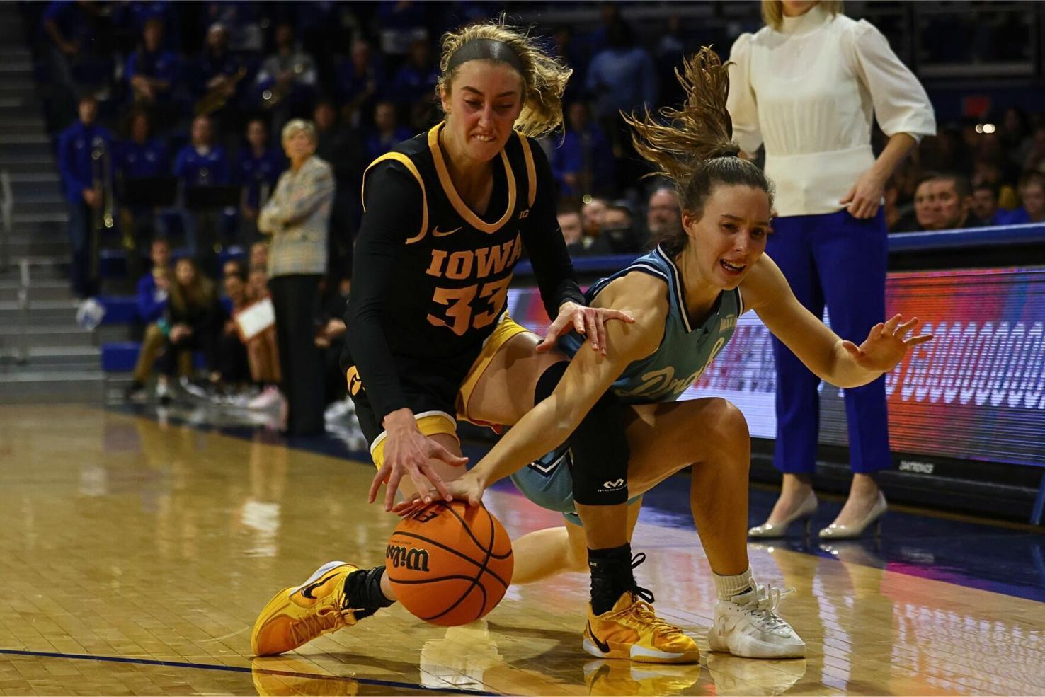 Photos: Iowa women's basketball outlasts Drake, wins fourth straight