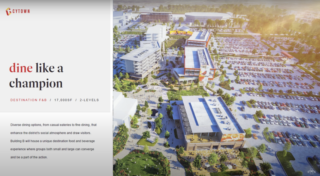 Iowa State's Jamie Pollard shares CyTown update