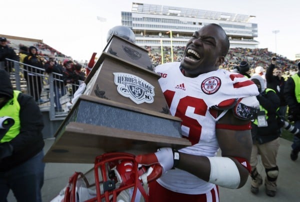 Nebraska downs Iowa for chance to play for Rose Bowl berth