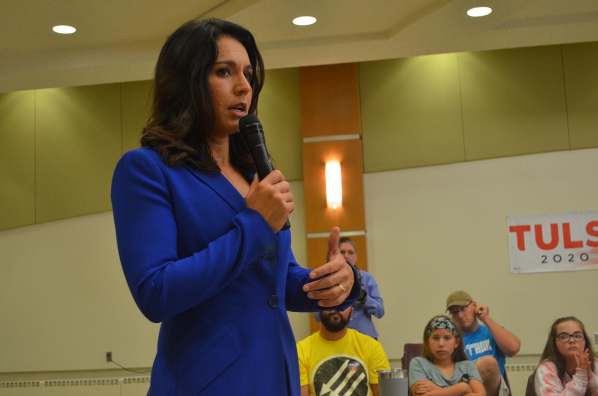 Former Democrat Tulsi Gabbard endorses Republican Senator Chuck Grassley