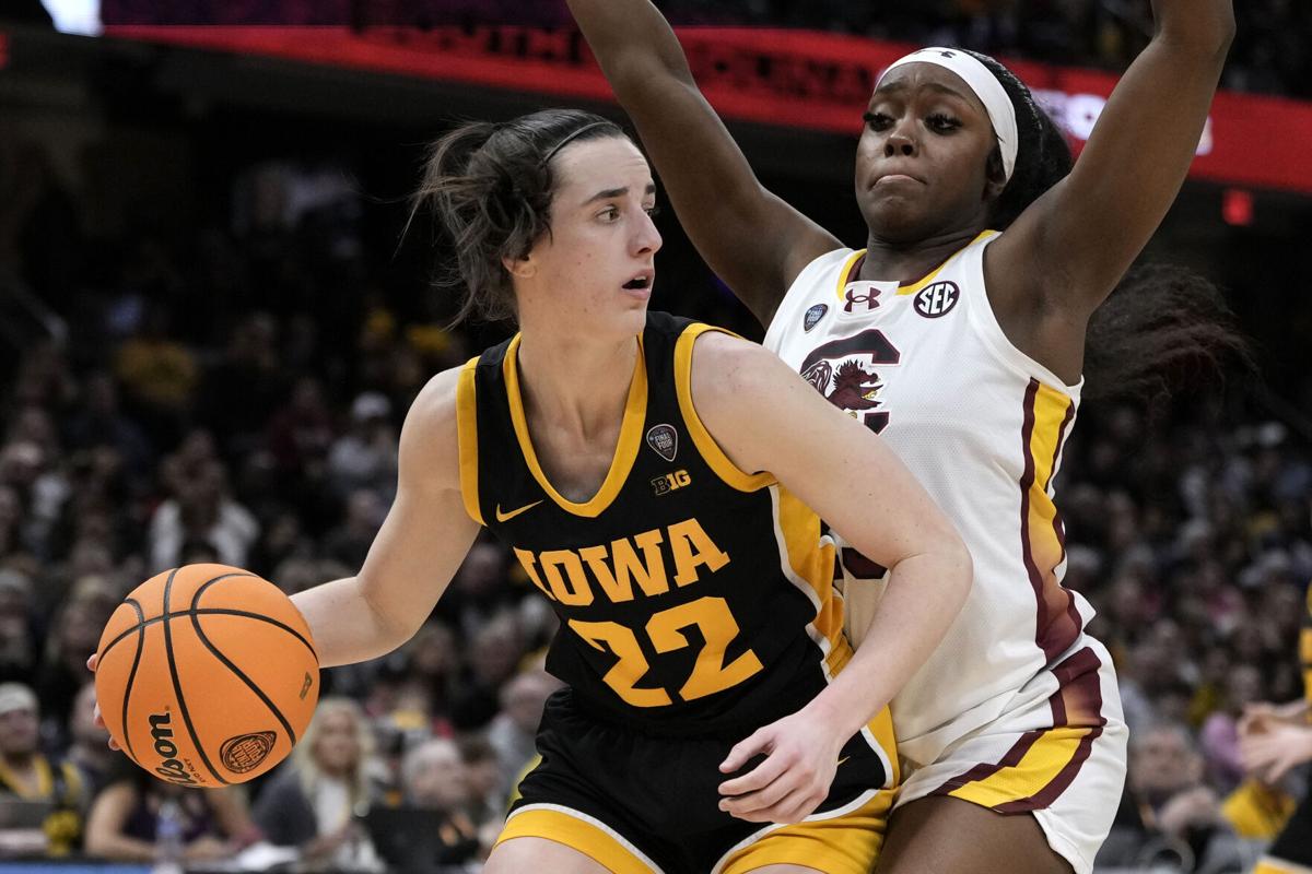 NCAA Iowa South Carolina Basketball