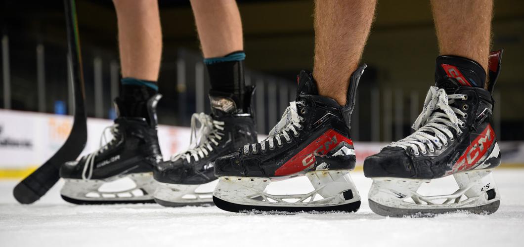 Musketeers advice: How to keep upright on ice