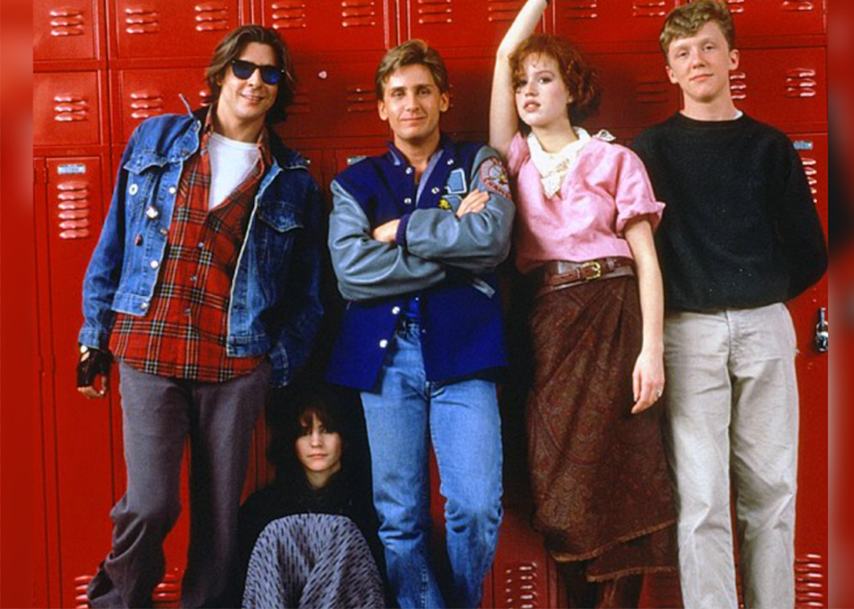 FLASHBACK: Emilio Estevez fronts the 'Brat Pack'
