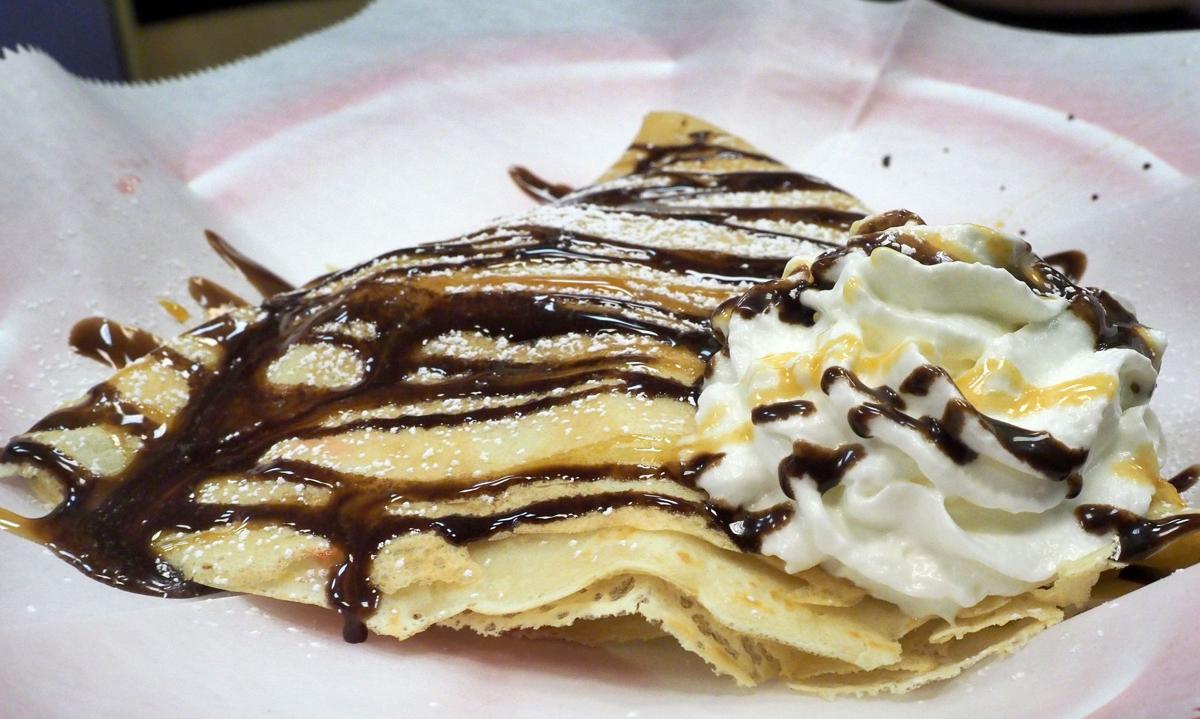 Mall food with a European flair at Paris Crepes