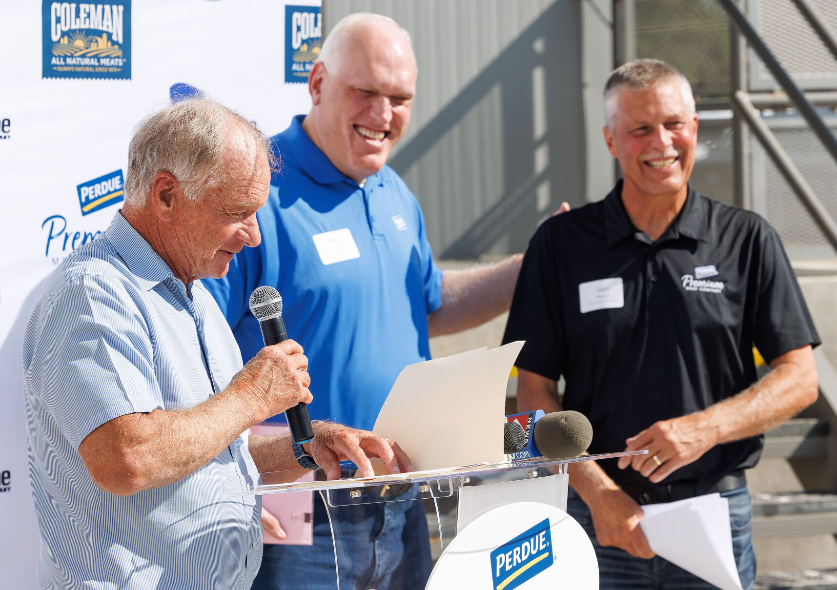 Perdue unveils Sioux City case-ready pork facility