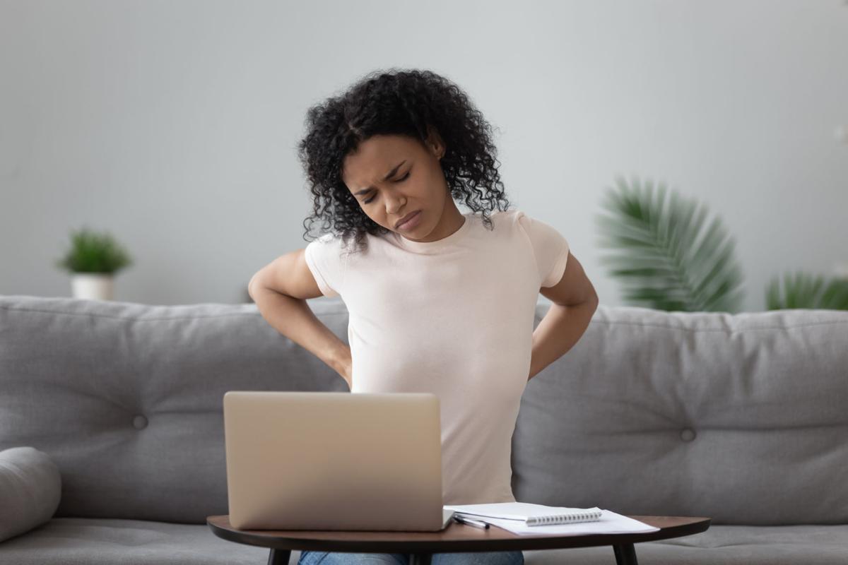 Working from home can be a pain in the back and neck.