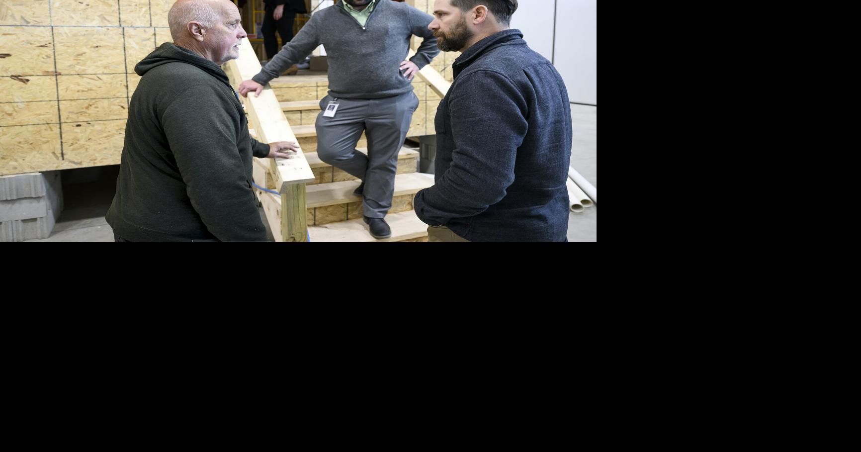 Eric Crouch construction trades tour