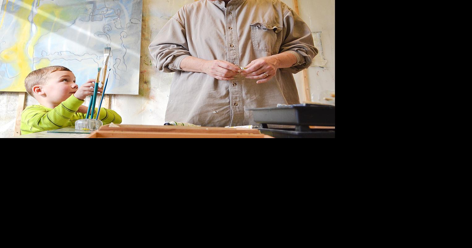 Show & tell for artists: Benson Burner offers behind-the-scenes look at ...