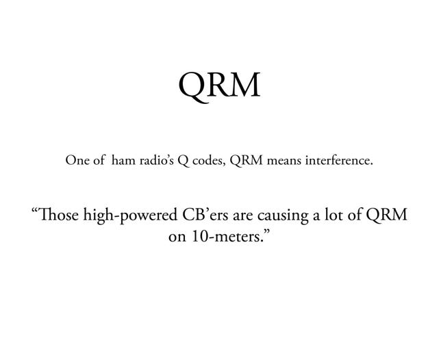 Know your ham radio lingo
