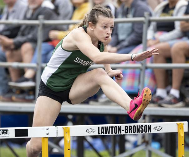 Girls prep track & field: Mesz leads Lawton-Bronson's effort at state ...