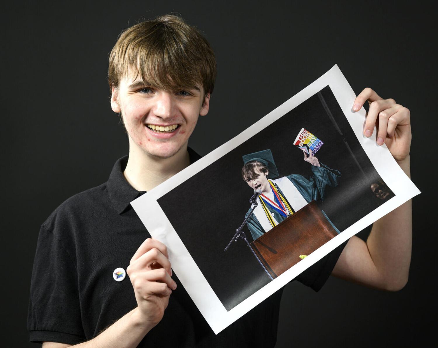 Sioux City West grad Patrick Baughman stands up for LGBTQ+ rights ...