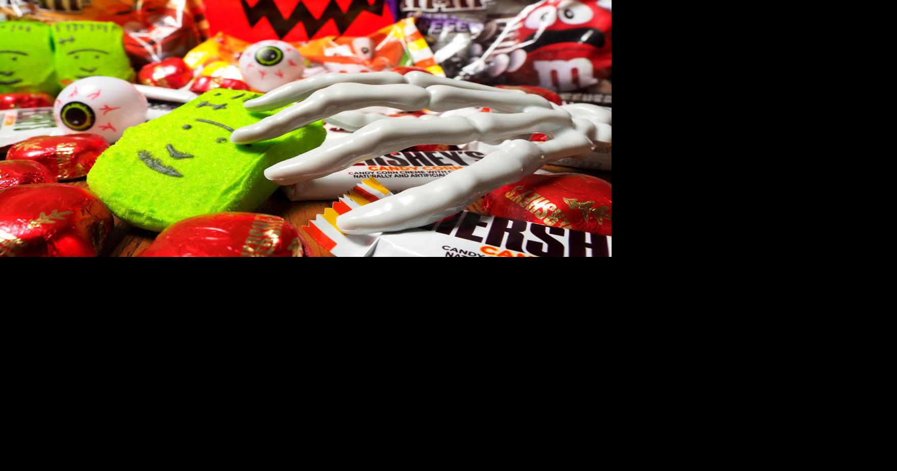 Weird shapes and flavors are big in Halloween candies